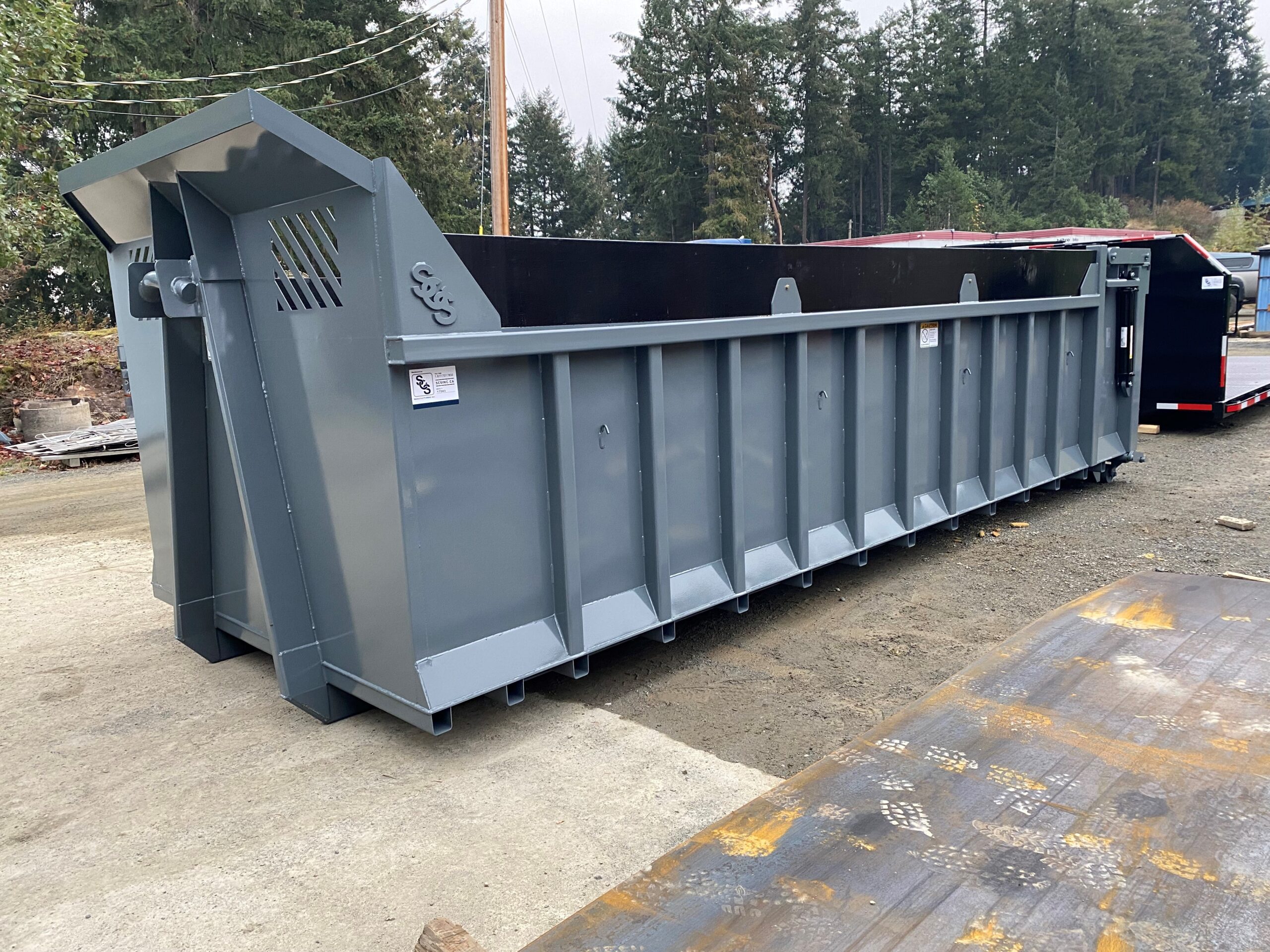 Contractor Heavy Duty Roll Off Container Seattle - SCS Manufacturing Inc.